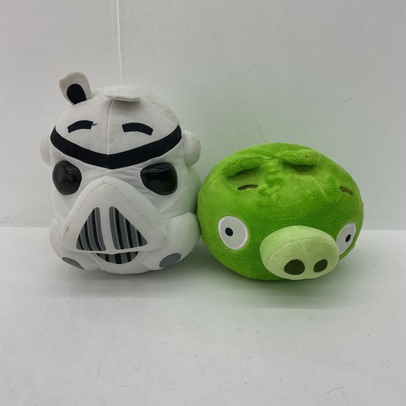 angry birds | Toys | Cute Angry Birds Green Pig Star Wars Storm Trooper ...